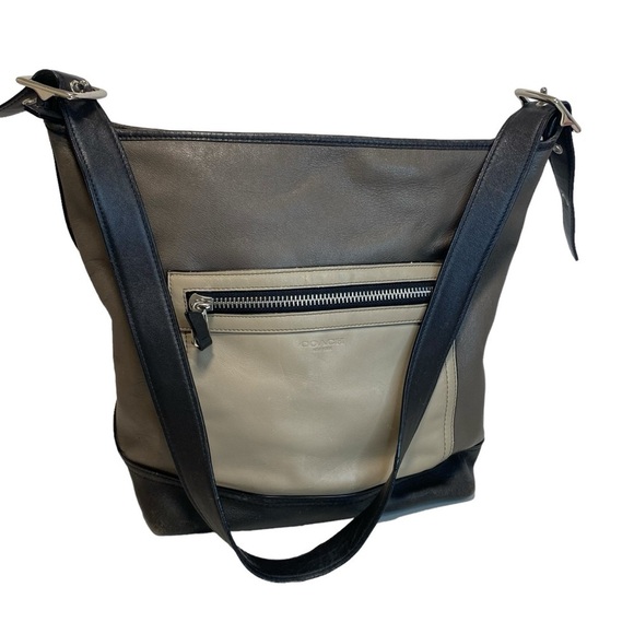 Coach | Bags | Coach Legacy Color Block Large Carry All Tote Duffle Bag ...